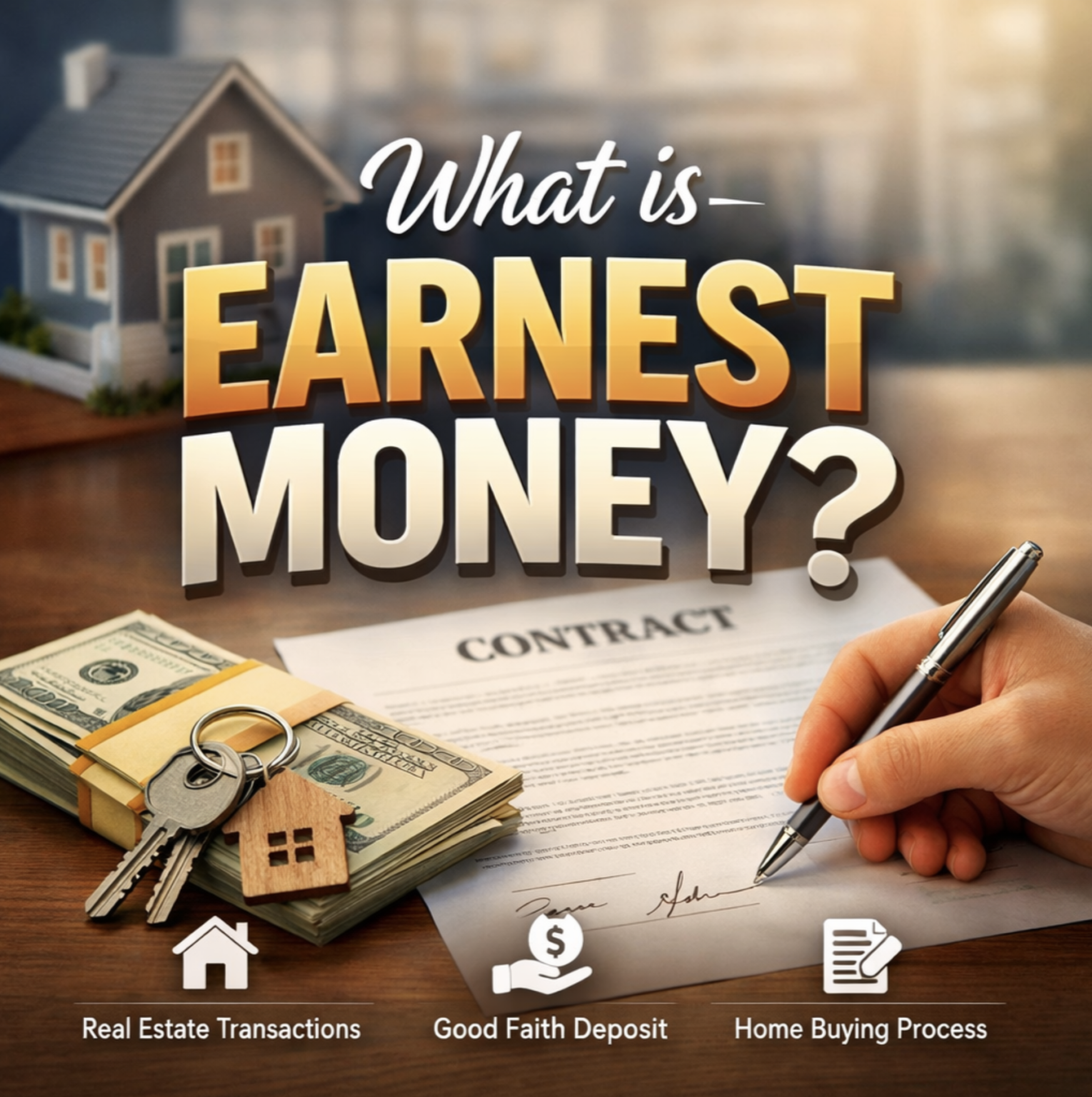 What is Earnest Money? - American Homeland Title Agency